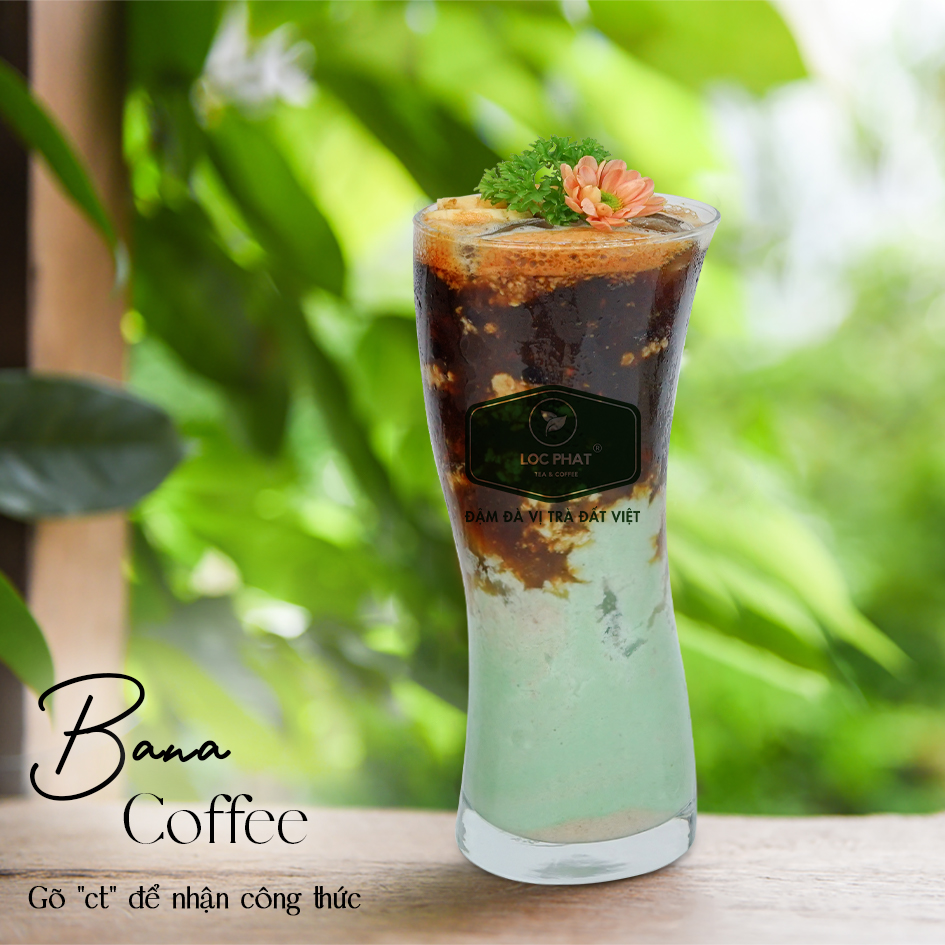 #183 CÔNG THỨC PHA CHẾ BANA COFFEE - Trà Lộc Phát