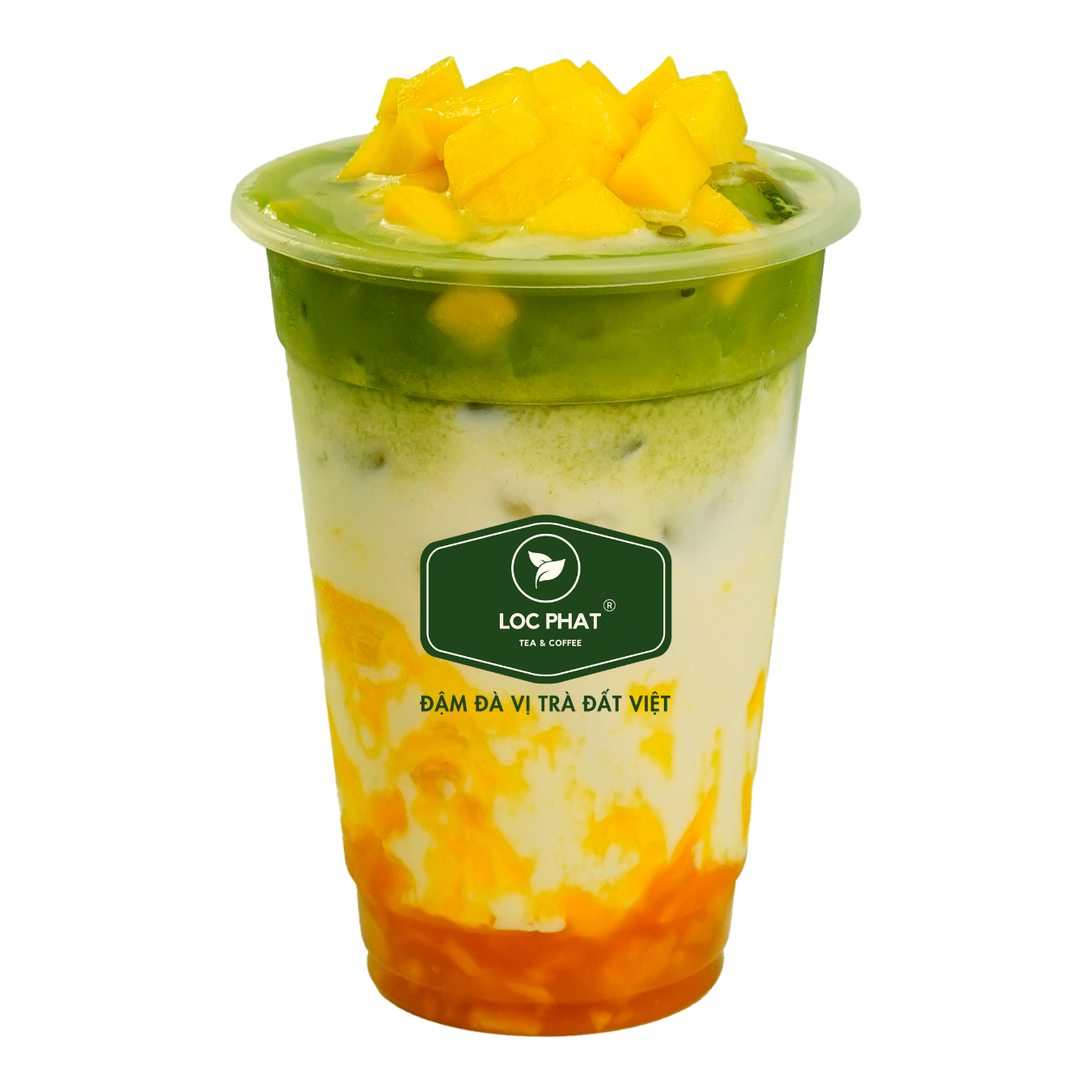 #262 CÔNG THỨC PHA CHẾ MATCHA LATTE XOÀI - Trà Lộc Phát
